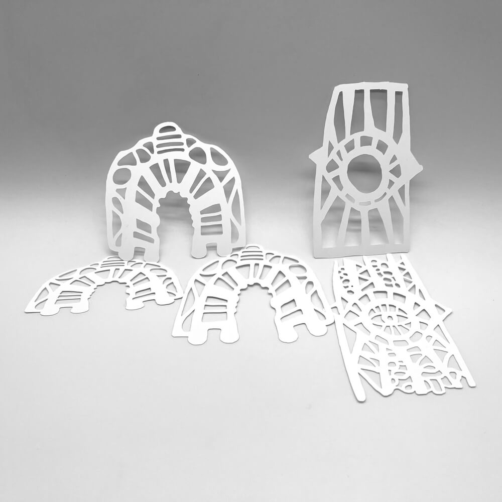 Eyes & Arches | Mixed Media Doodle Thingy Thangs - PM Artist Studio