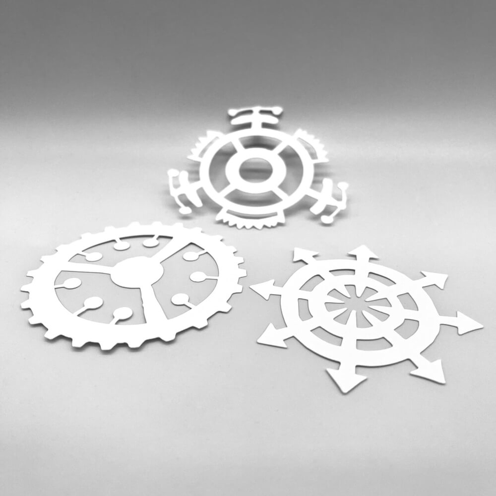 Cogs & Gears Stencils - PM Artist Studio