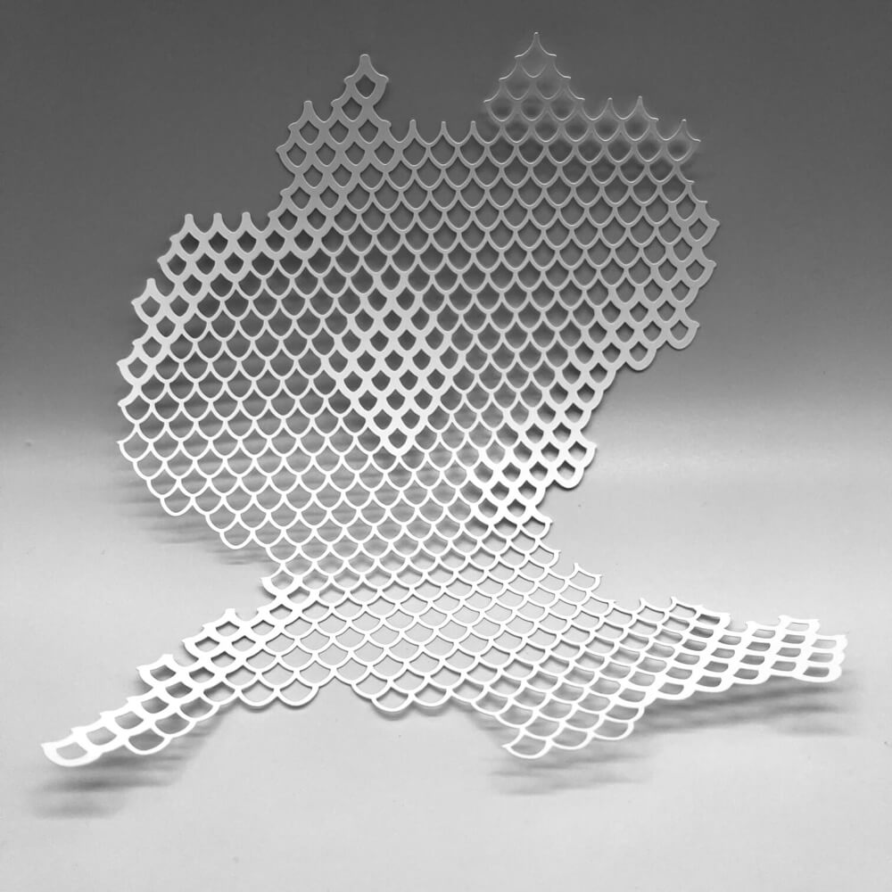 Broken Snakeskin Scales Stencils - PM Artist Studio