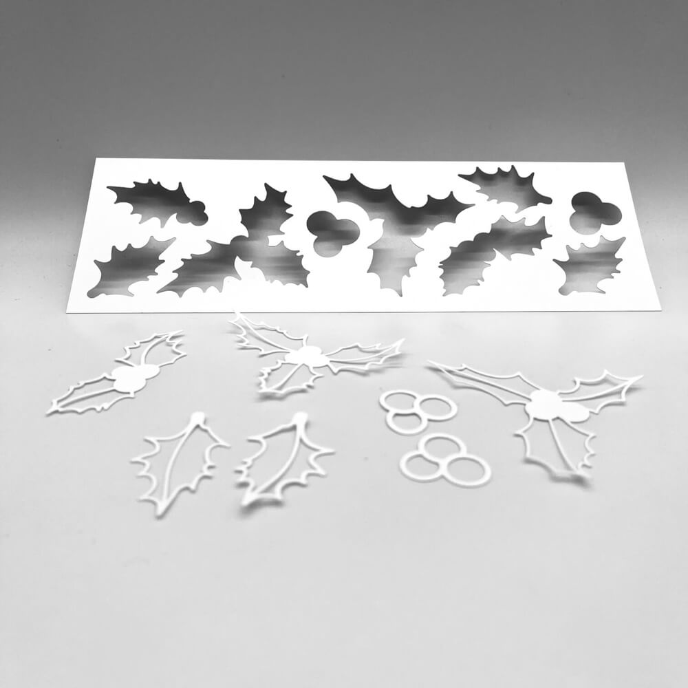Good Golly It's Holly Stencils - PM Artist Studio