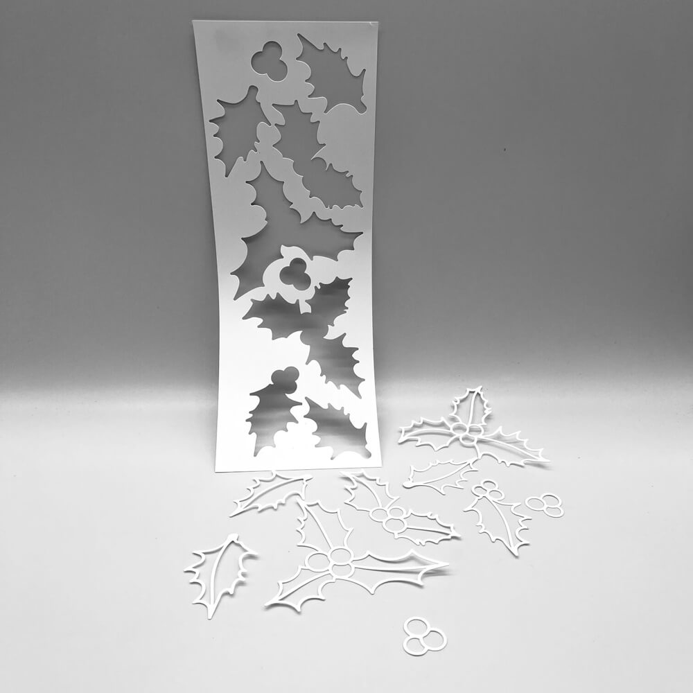 Good Golly It's Holly Stencils - PM Artist Studio