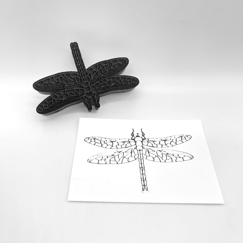 Dragonfly Foam Stamp Artist Tools - PM Artist Studio