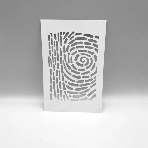 Finger Print Swirls | Mixed Media - PM Artist Studio