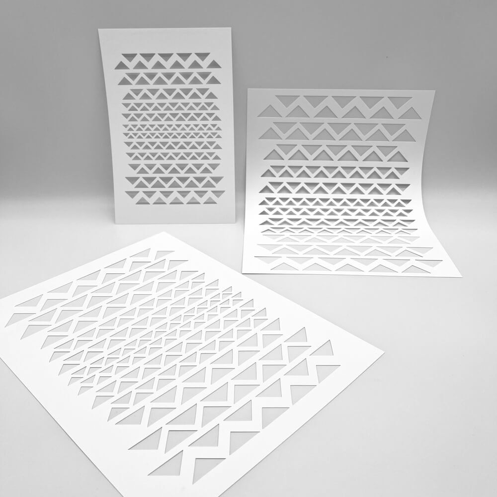 Triangles Deco to Southwest | Mixed Media - PM Artist Studio