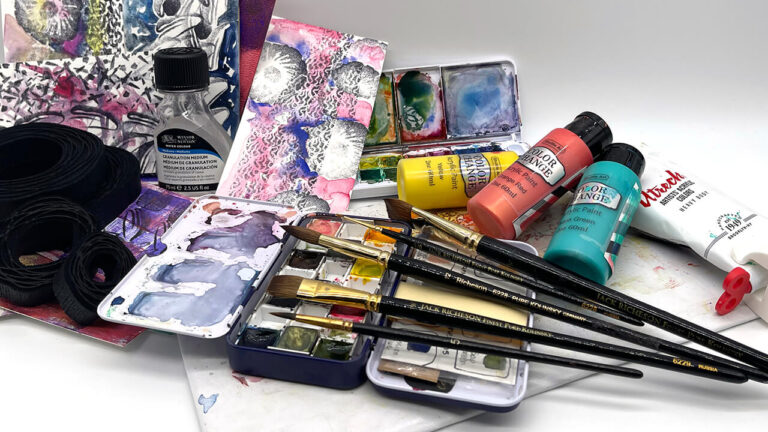 The Products We Commonly Use & Why - PM Artist Studio