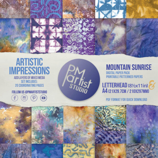 Artistic Impressions | Mountain Sunrise | Download - PM Artist Studio