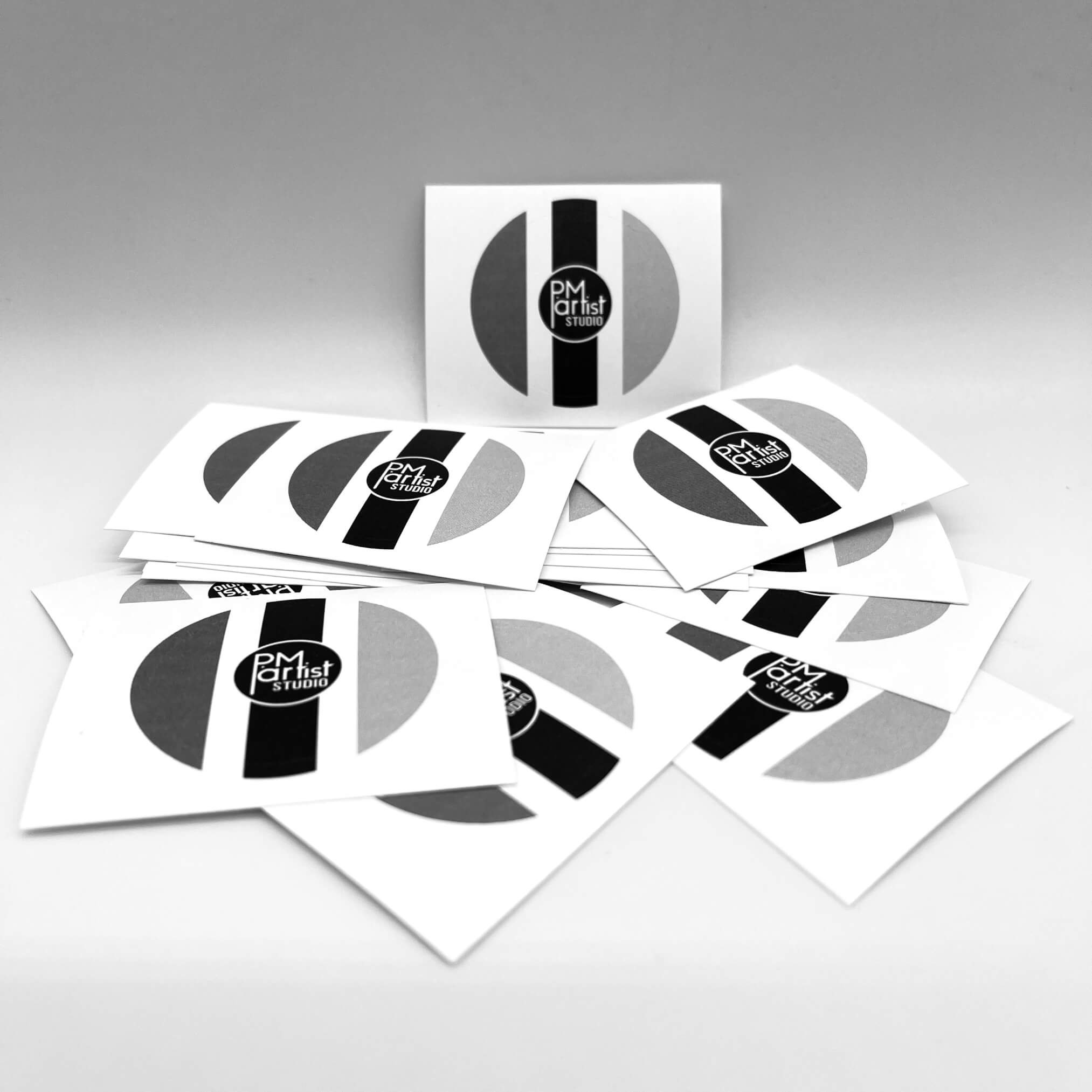 Paint Swatch Stickers | PM Gradient Die Cut Circles - PM Artist Studio