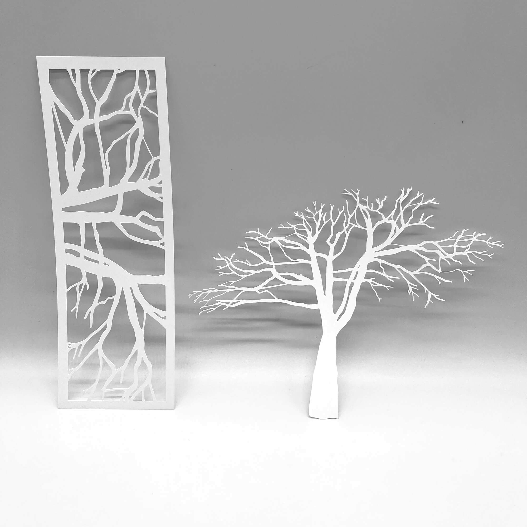 Acacia Tree and Strip Stencils - PM Artist Studio