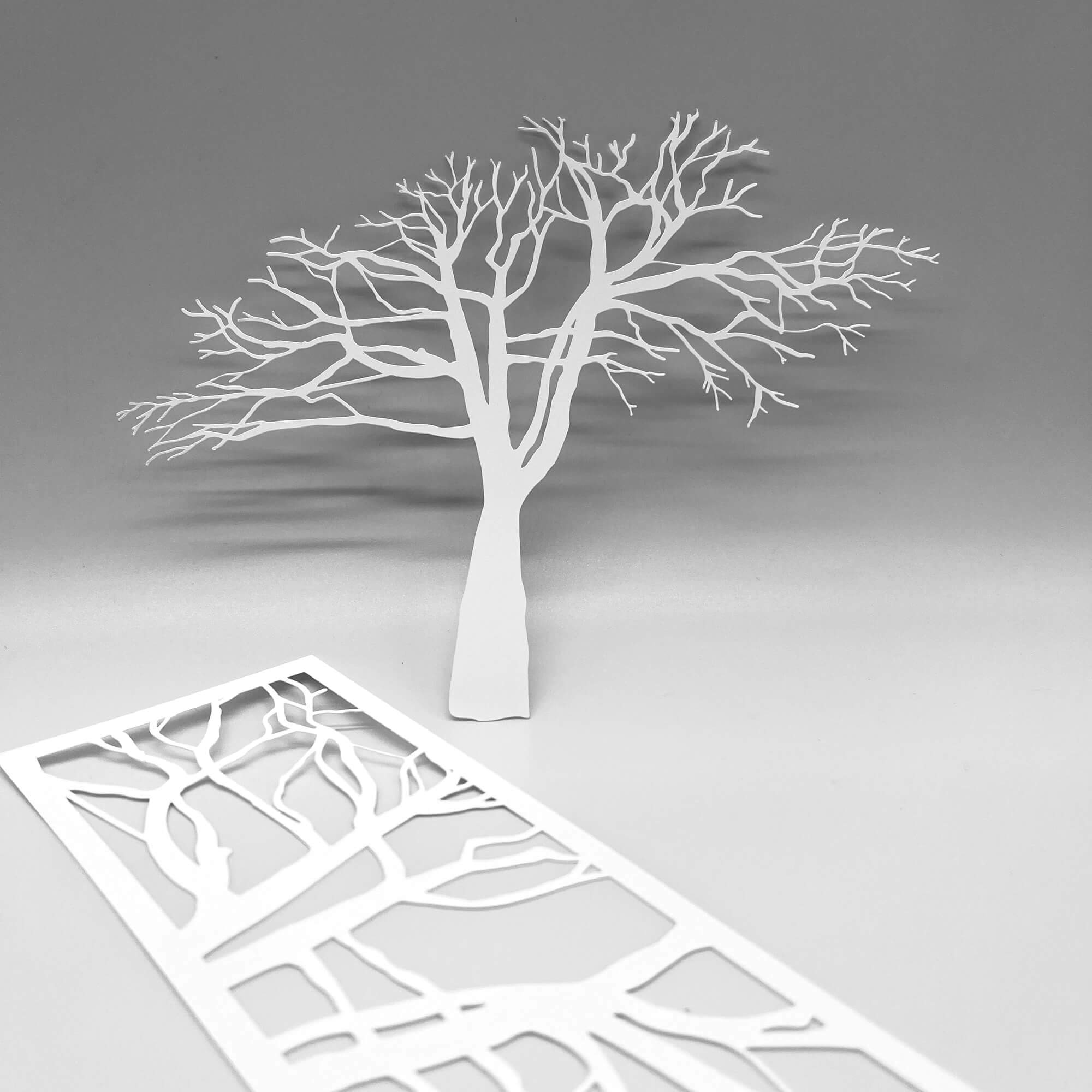 Acacia Tree and Strip Stencils - PM Artist Studio