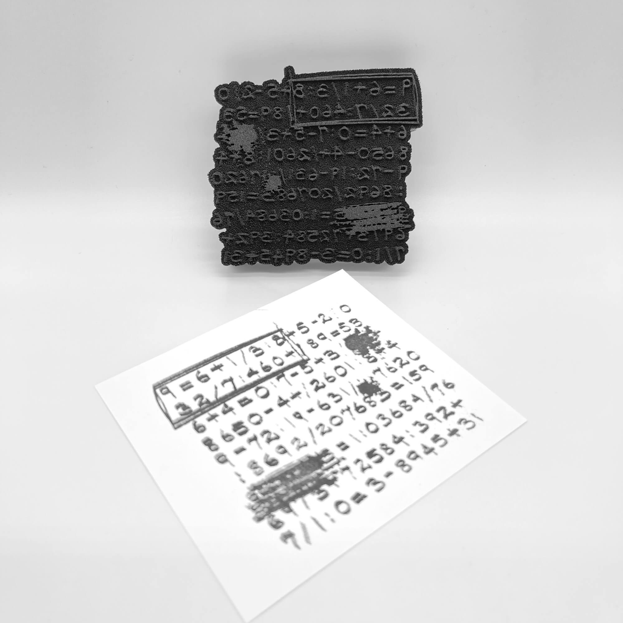 Coded Numbers aka Secret Code - Five Styles | Artists' Tools | Foam ...