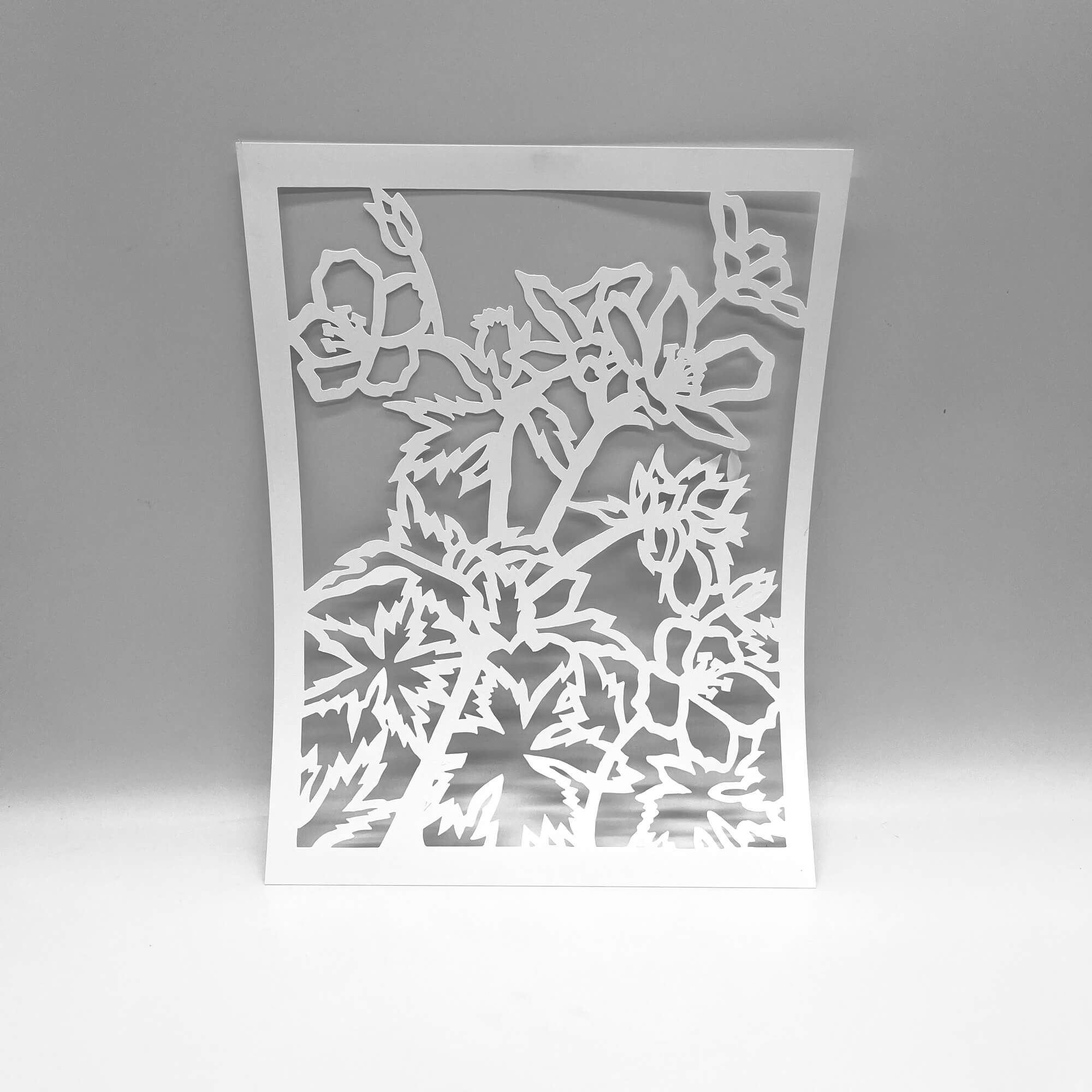 Sticky Geranium Stencils - PM Artist Studio