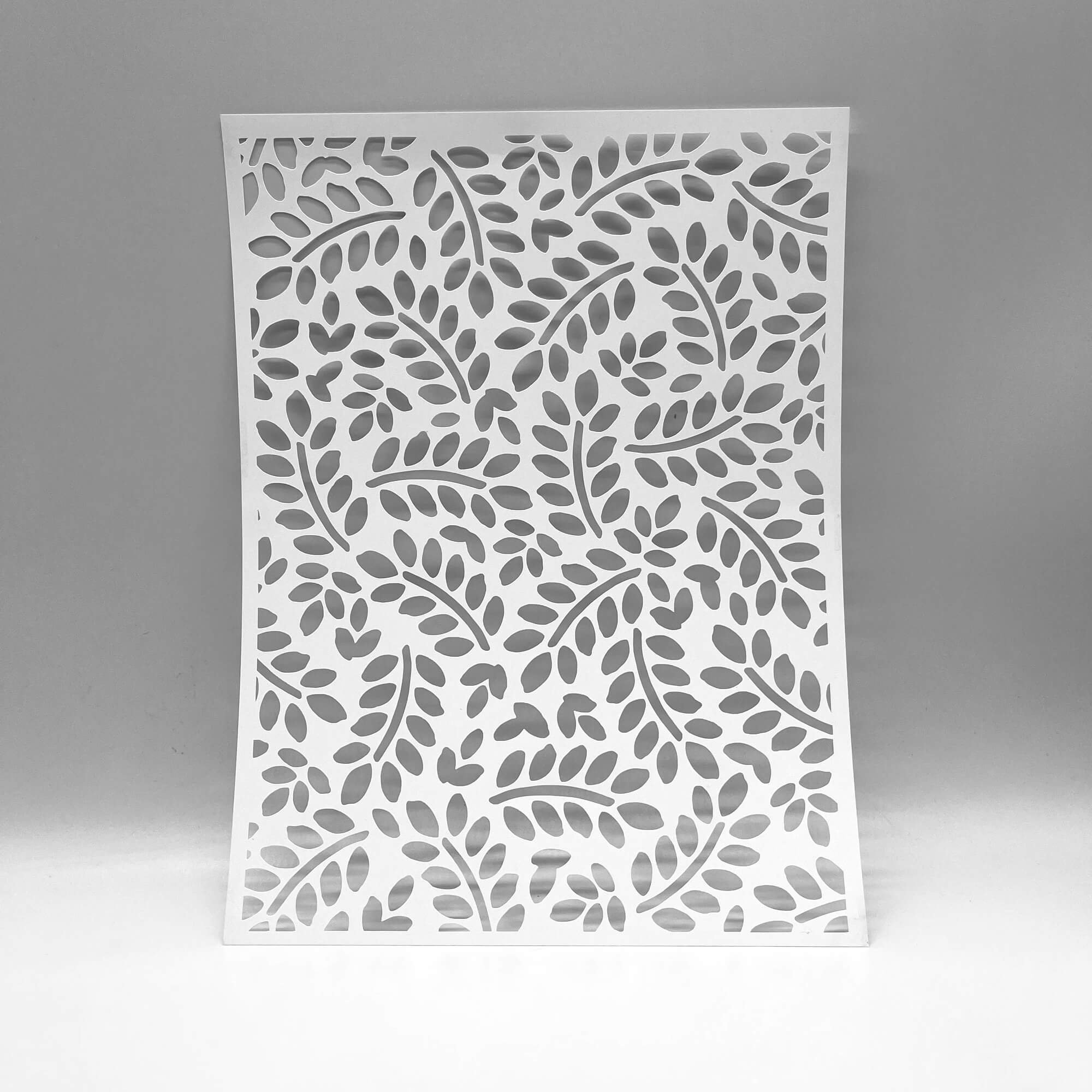 Dancing Leaves Stencils - PM Artist Studio