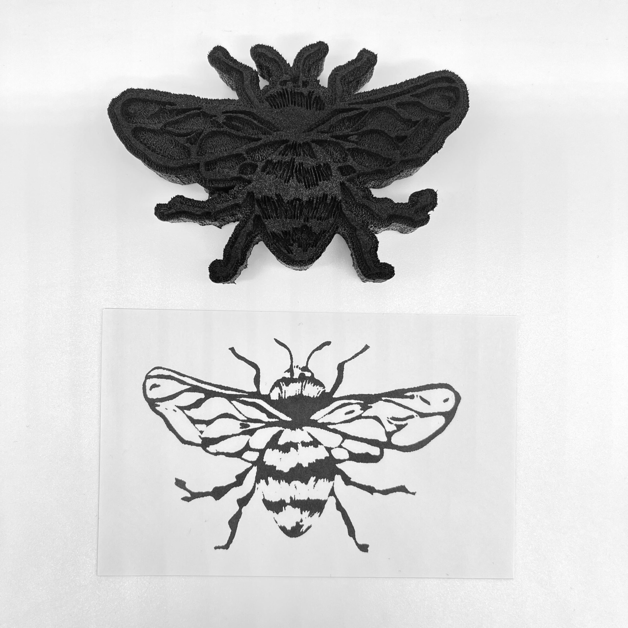 Northern Bumble Bee Foam Stamp Artist Tools - PM Artist Studio