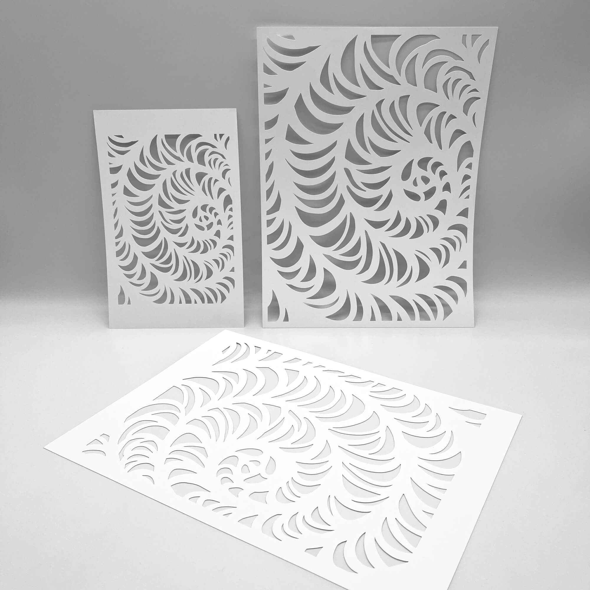 Snaky Swirls Style 1 | Mixed Media - PM Artist Studio