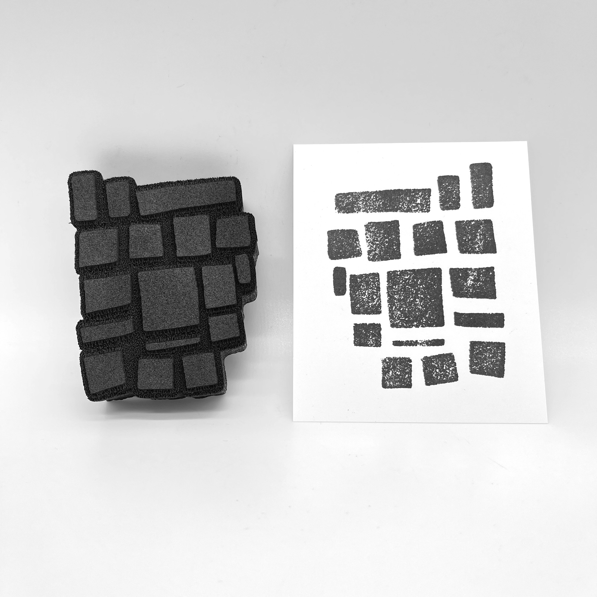 Extrovert | Artists' Tools | Foam Stamp - PM Artist Studio