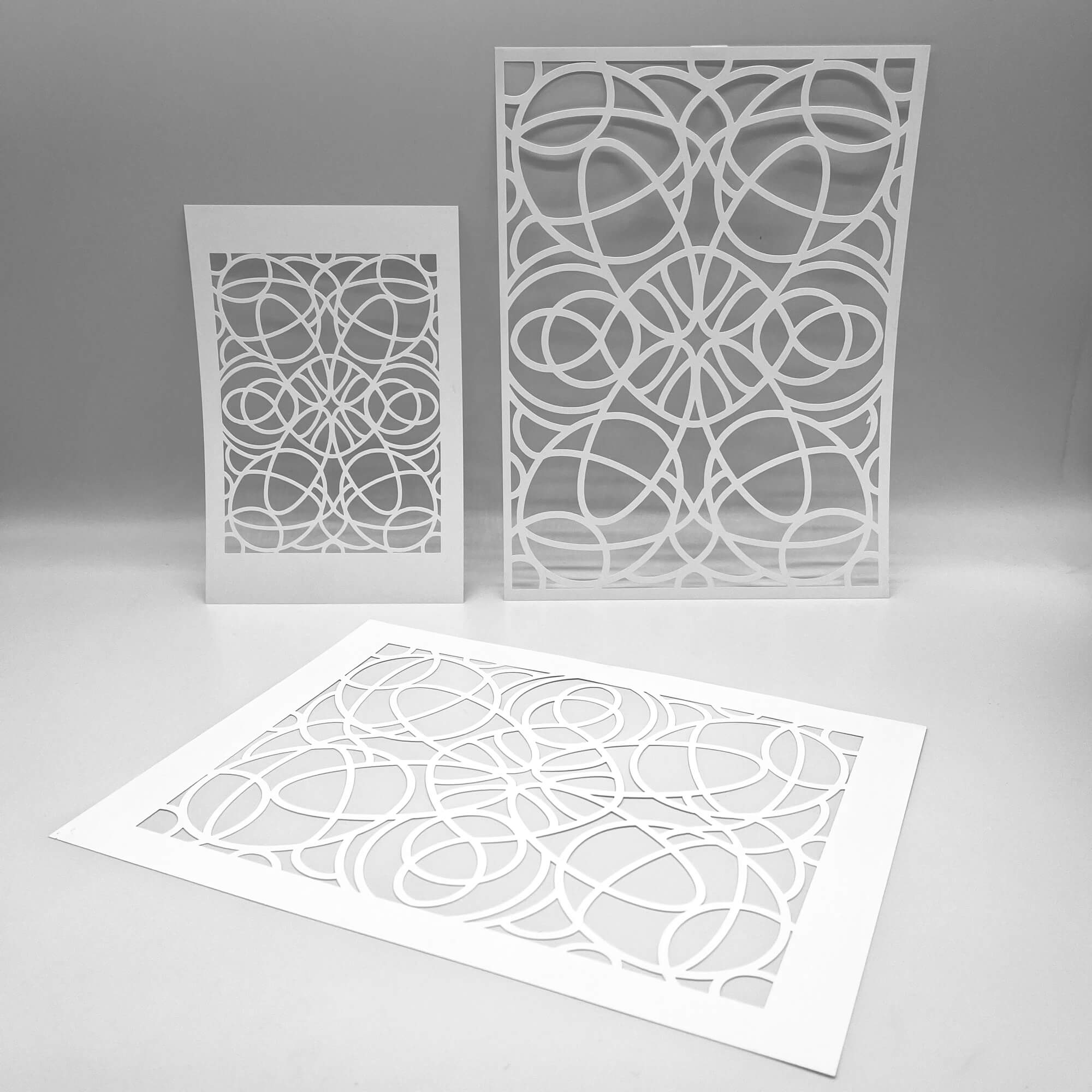 Lucky Loops Stencils - PM Artist Studio