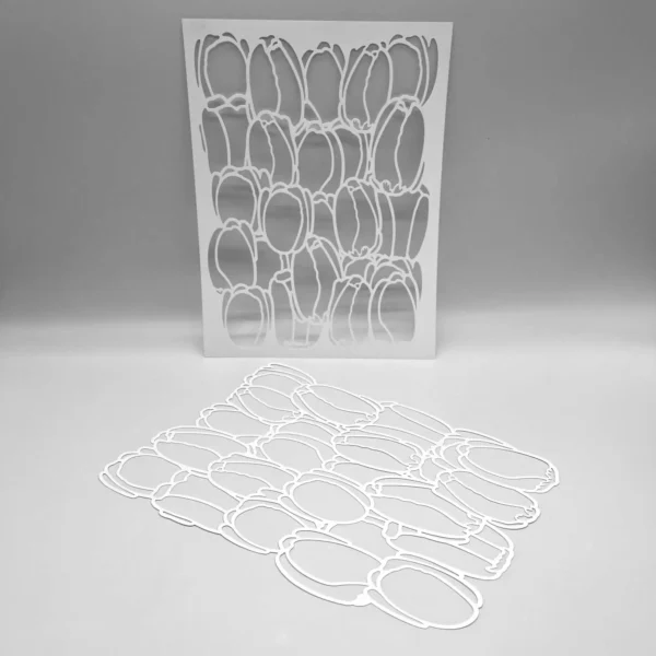 Turning Up Tulips (TALL) Stencils - PM Artist Studio