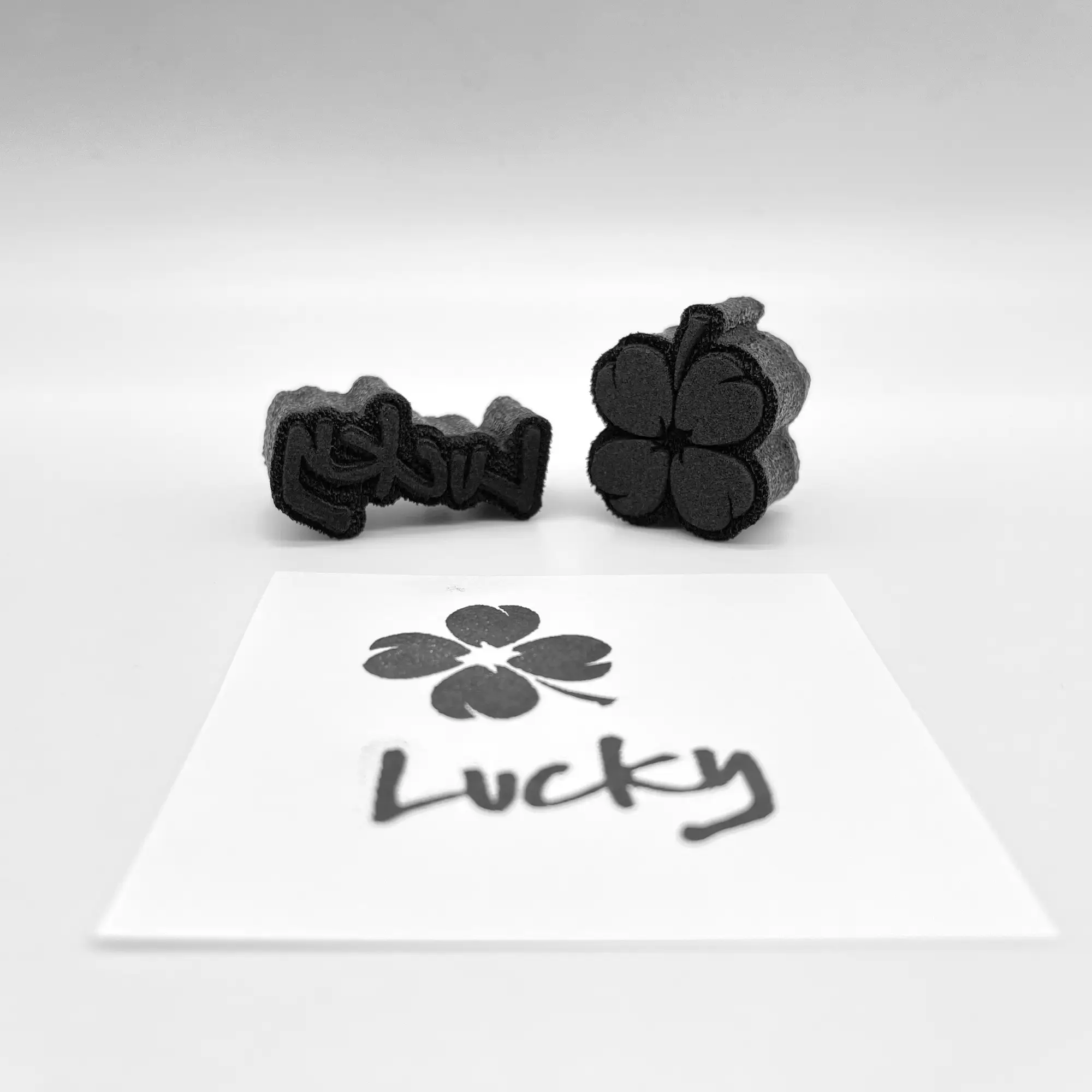 Clover & Lucky Foam Stamp Artist Tools - PM Artist Studio