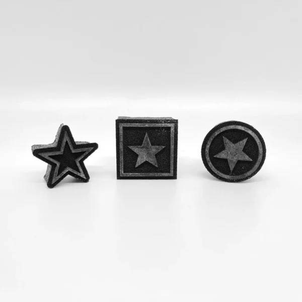 Tri Our Stars Foam Stamp Artist Tools - PM Artist Studio