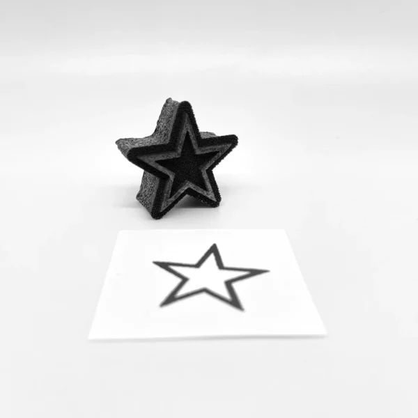 Tri Our Stars Foam Stamp Artist Tools - PM Artist Studio