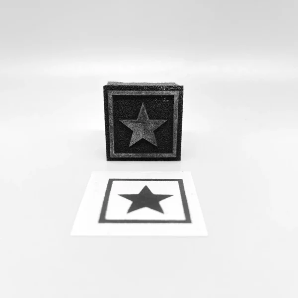 Tri Our Stars Foam Stamp Artist Tools - PM Artist Studio
