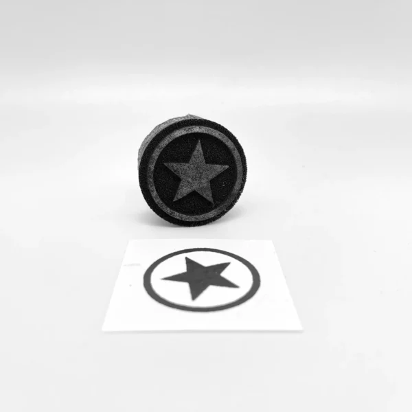Tri Our Stars Foam Stamp Artist Tools - PM Artist Studio