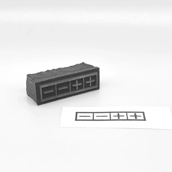 Mini Plus and Minus Box | Artists' Tools | Foam Stamp - PM Artist Studio