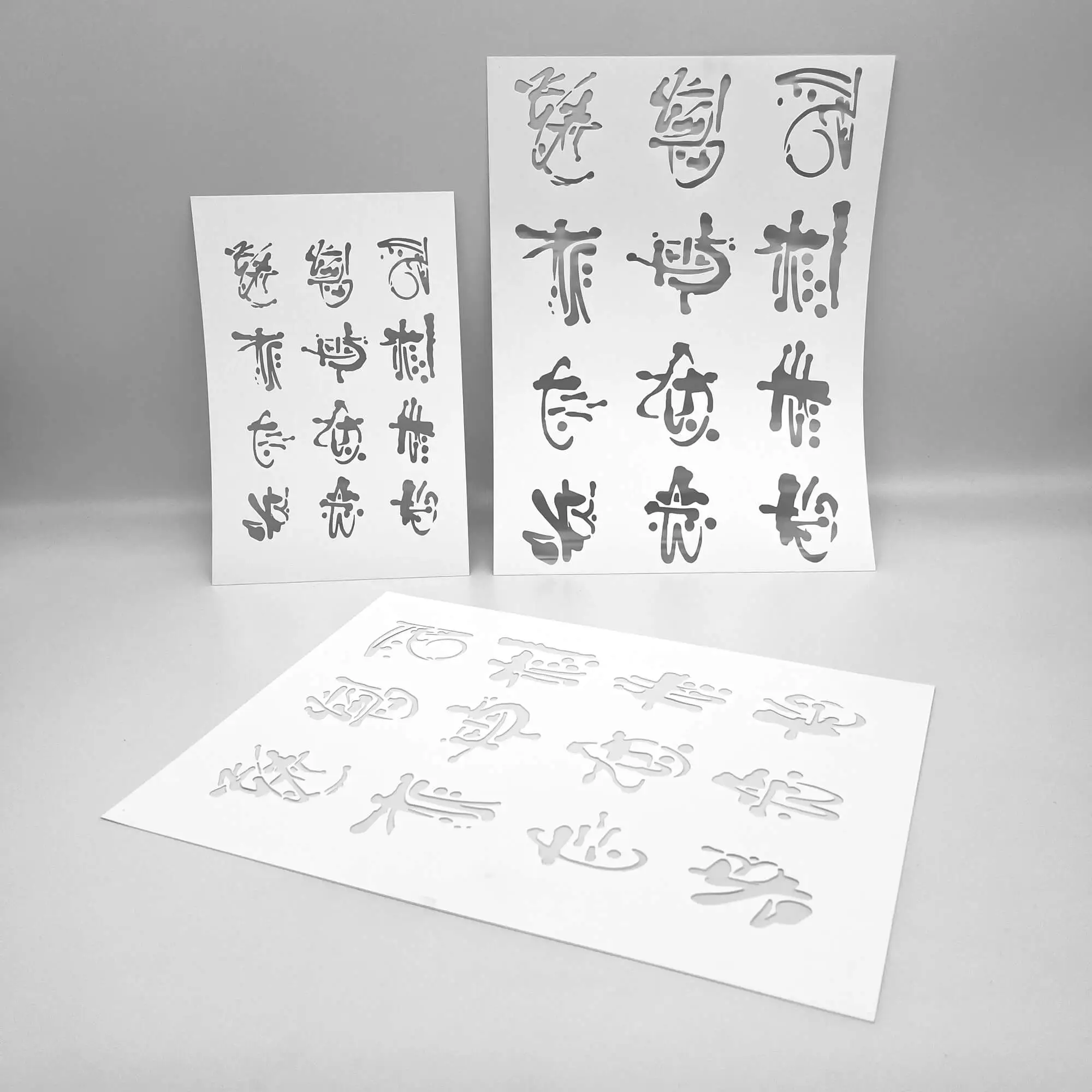 Dance Moves Characters - 3 Column Stencils - PM Artist Studio