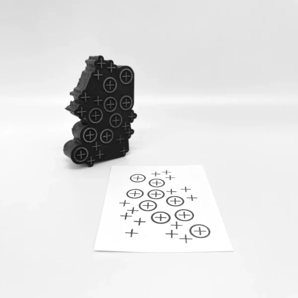 Mark Maker - Screw Head | Artists' Tools | Foam Stamp - PM Artist Studio