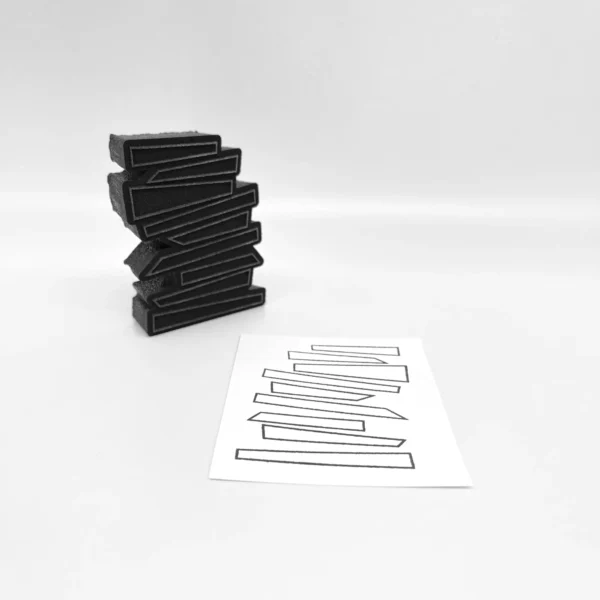 Mark Maker - Sleepers | Artists' Tools | Foam Stamp - PM Artist Studio