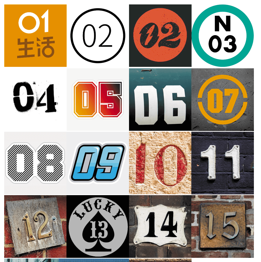 Numbers | Eclectic Images 1-31 (digital pdf) | Download - PM Artist Studio