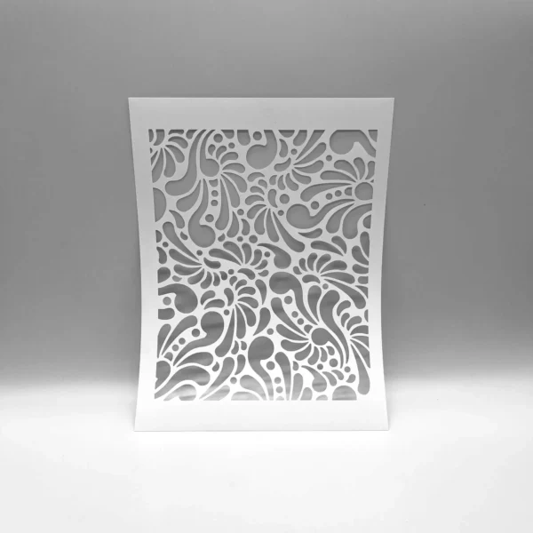 Swish Splash Flora Stencils - PM Artist Studio