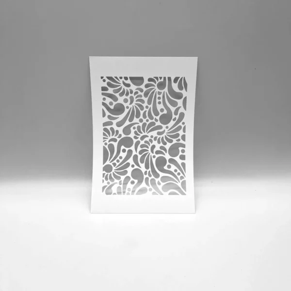 Swish Splash Flora Stencils - PM Artist Studio