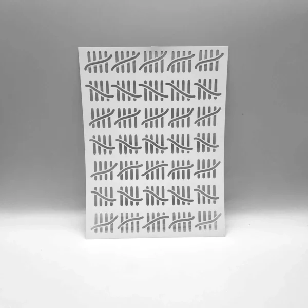 Hash Marks | Mixed Media - PM Artist Studio