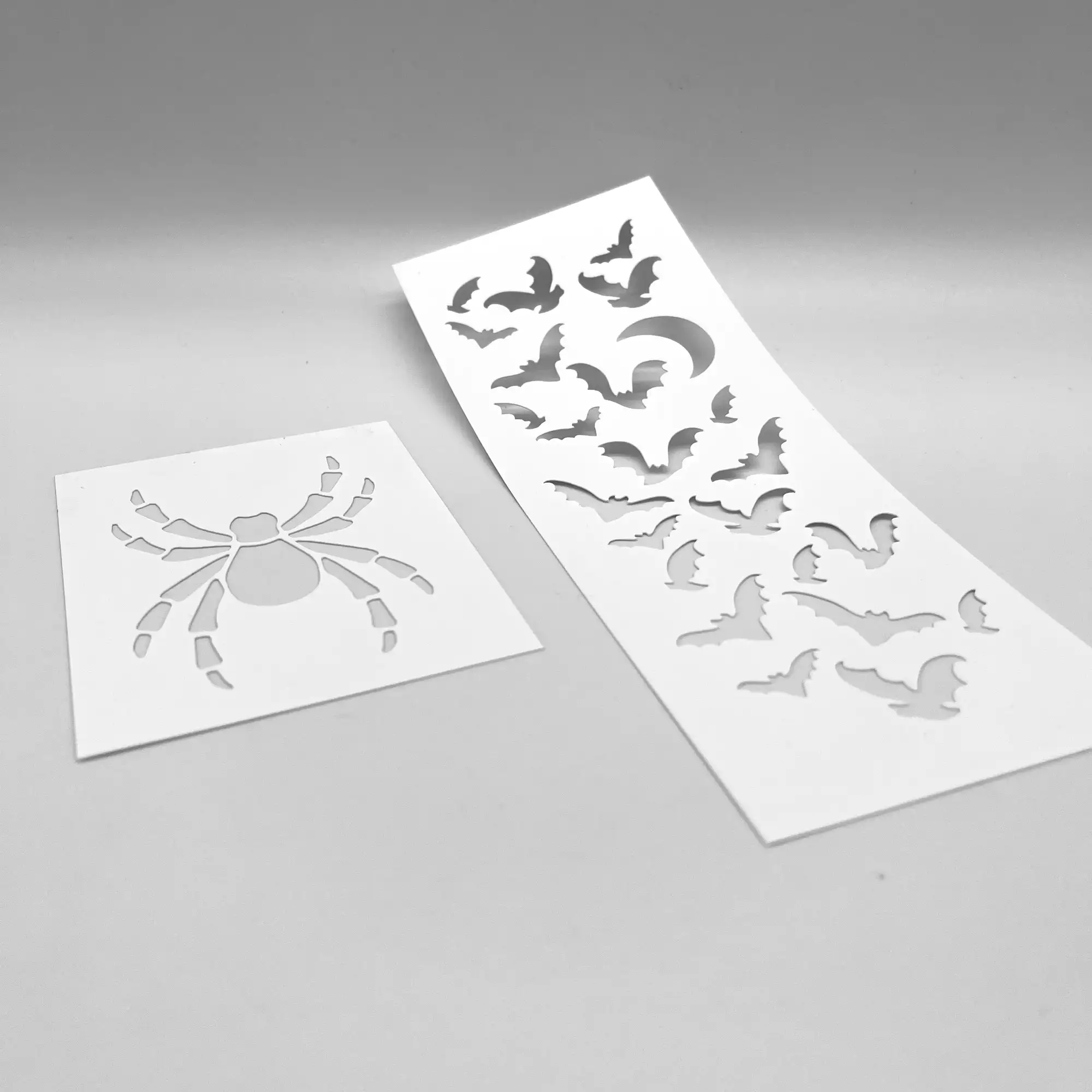 ATC Spider and Batty Strip - Halloween | Mixed Media - PM Artist Studio