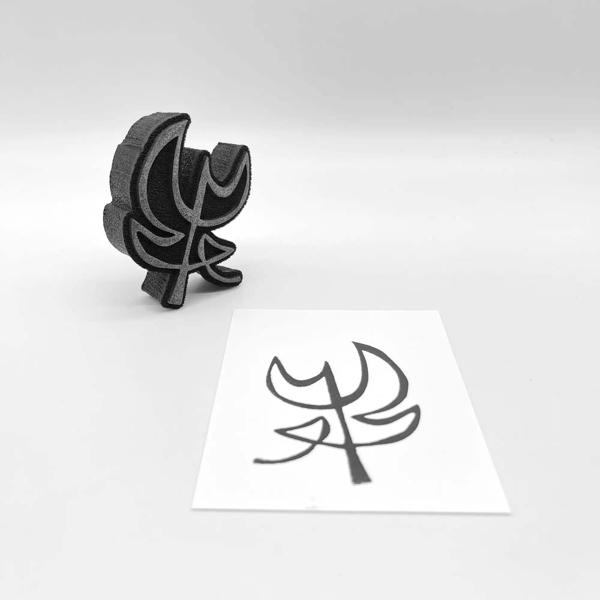 Oak Tree Motif | Artists' Tools | Foam Stamp - PM Artist Studio