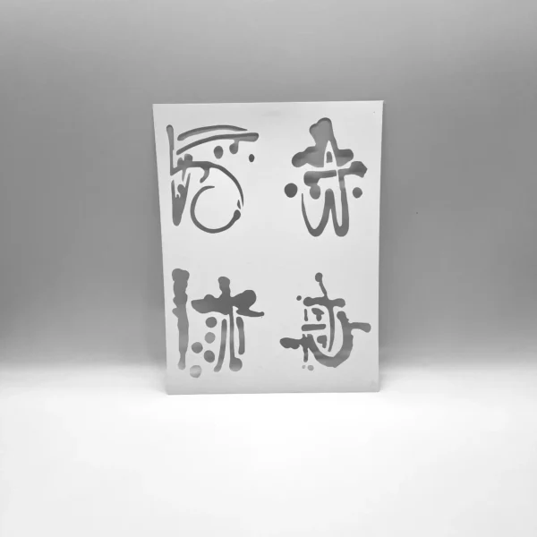 Dance Moves BIG Moves Stencils - PM Artist Studio
