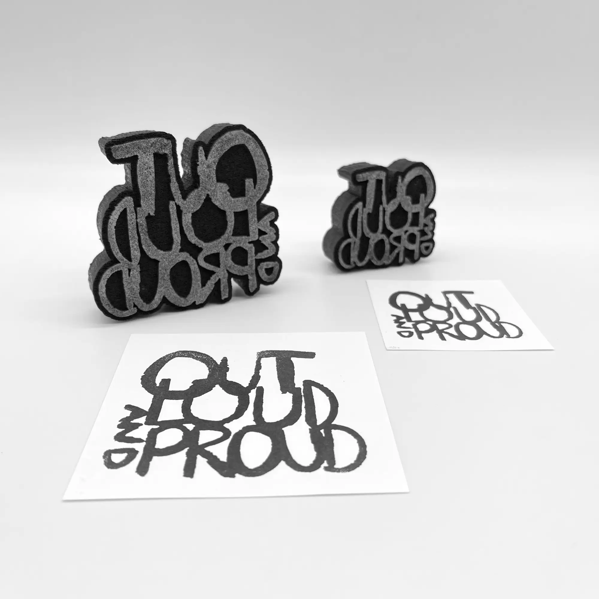 Out Loud and Proud | Artists' Tools | Foam Stamp - PM Artist Studio