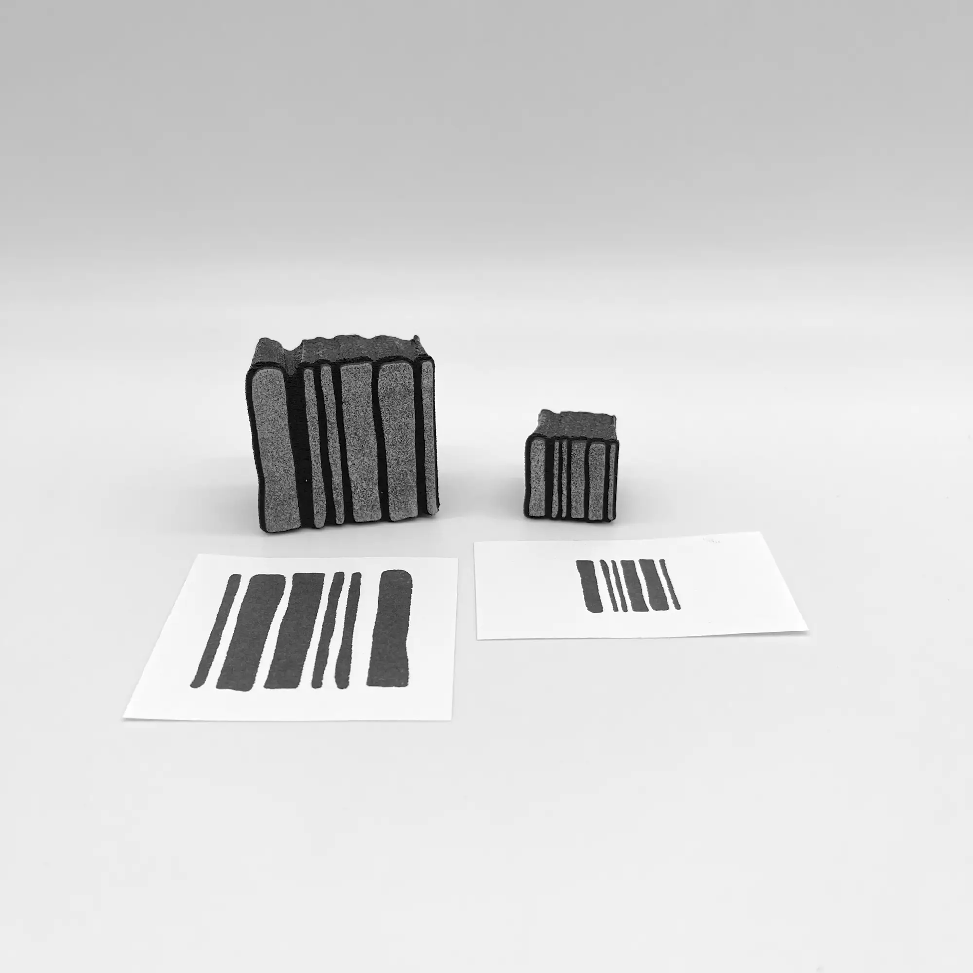 Sketchy Lines Foam Stamp Artist Tools - PM Artist Studio