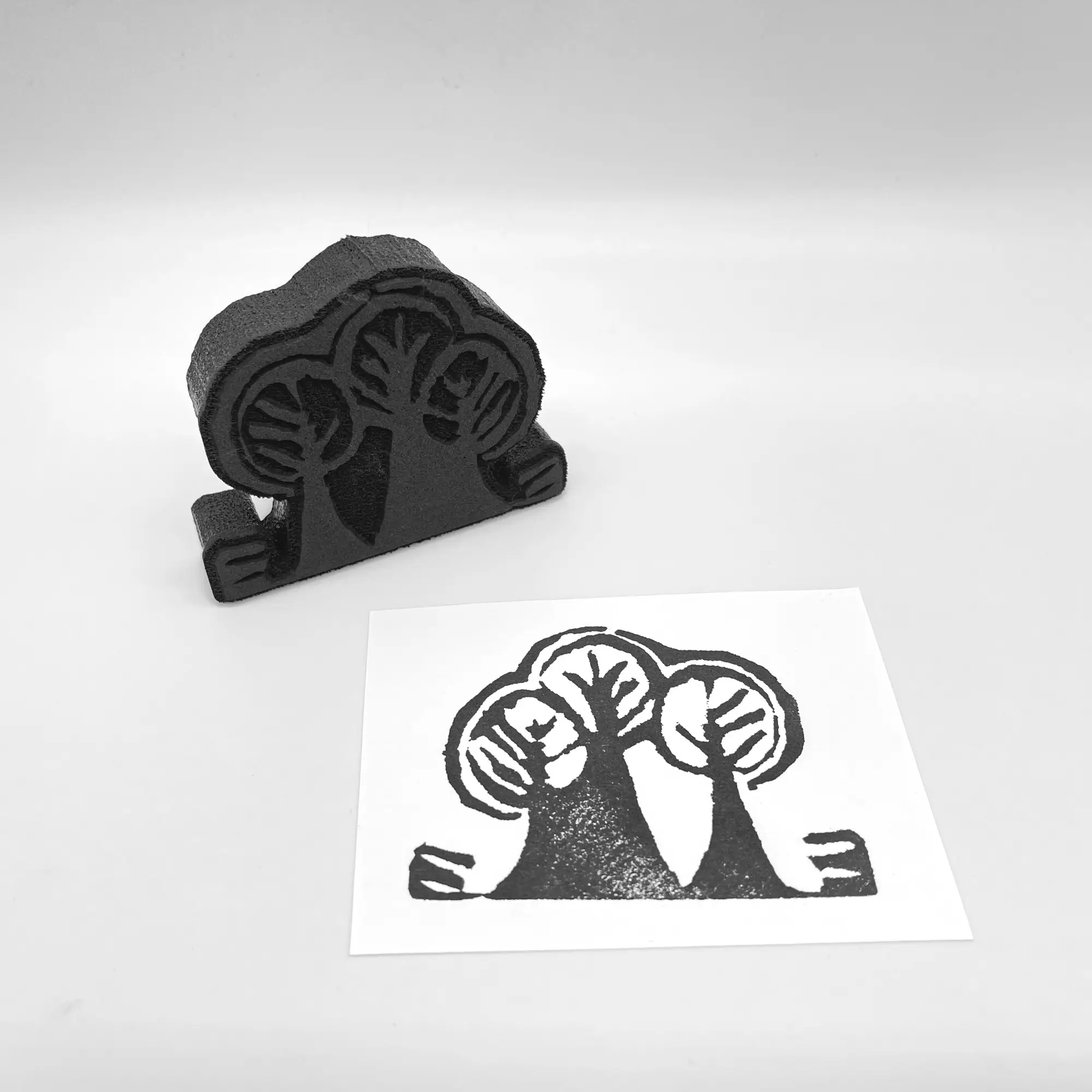 Three Tree Stamp Foam Stamp Artist Tools - PM Artist Studio